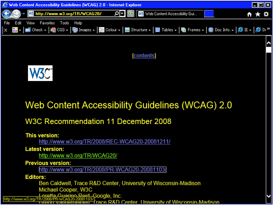 Windows High Contrast Mode - ADG