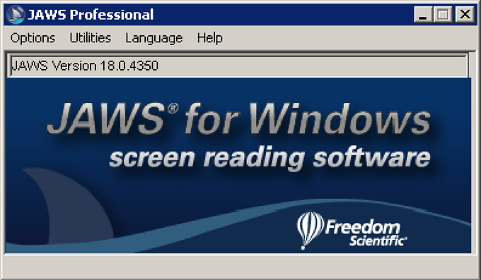 JAWS installation and configuration - ADG