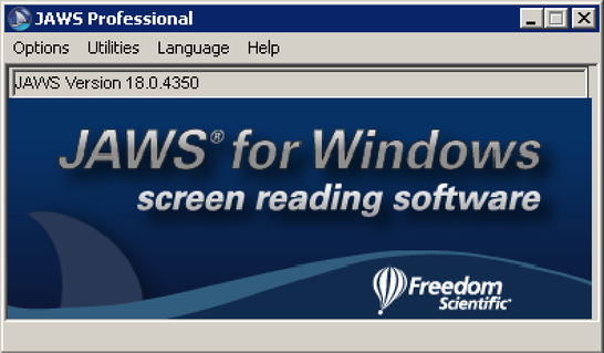 JAWS installation and configuration - ADG